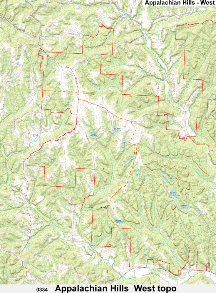 Appalachian Hills - Ohio Hunting Maps - 1200+ page Map Guide to Public ...