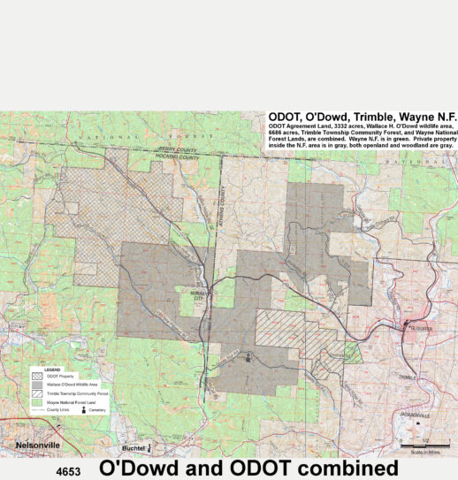 q ODOT Agreement Land – Ohio Hunting Maps – 1400+ page Map Guide to ...