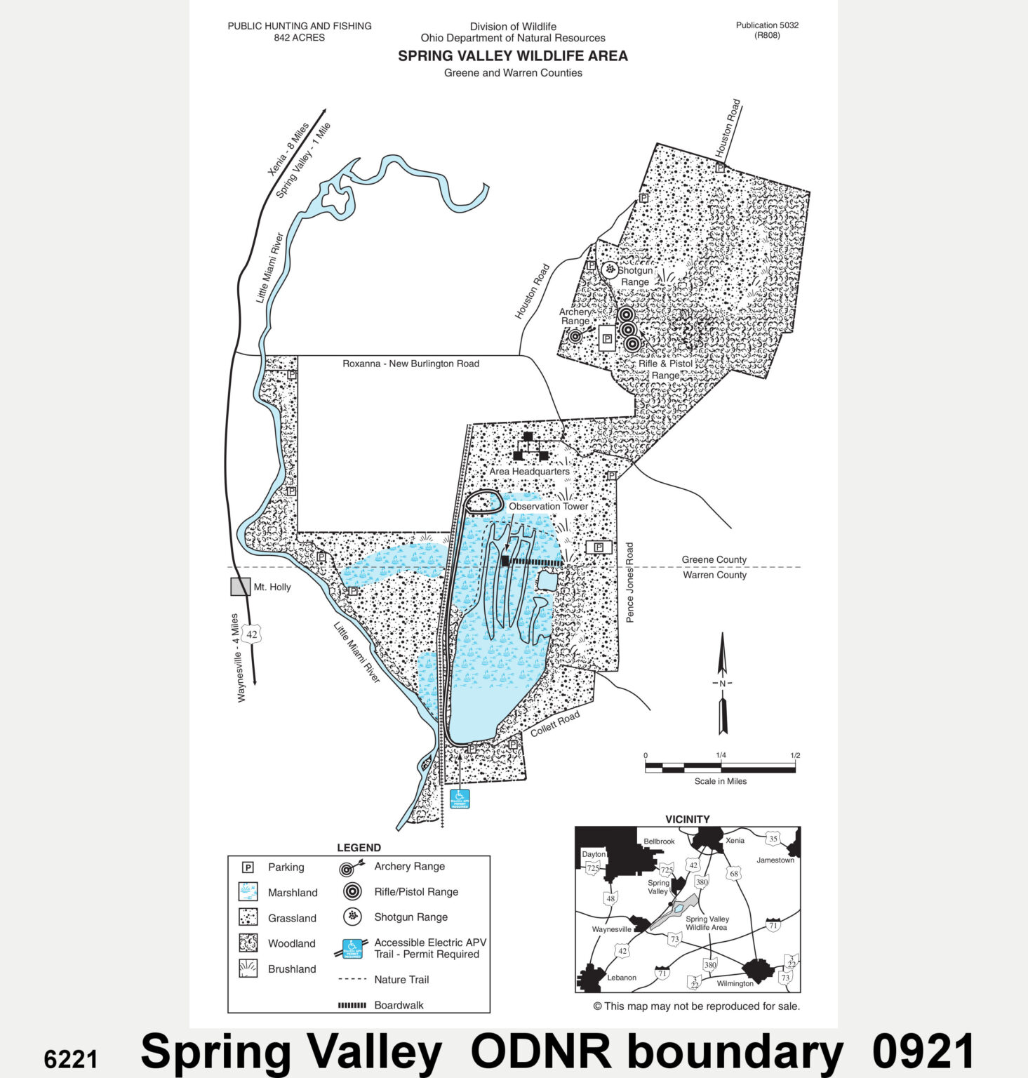 q Spring Valley – Ohio Hunting Maps – 1400+ page Map Guide to Public Lands