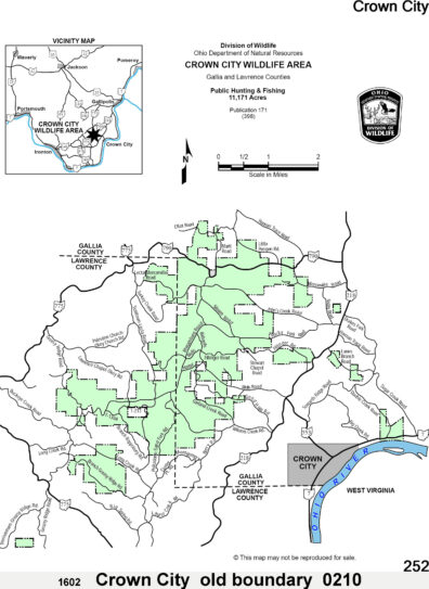 q Crown City – Ohio Hunting Maps – 1400+ page Map Guide to Public Lands