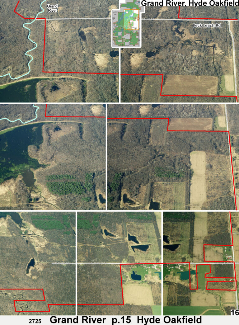 q Grand River – Ohio Hunting Maps – 1400+ page Map Guide to Public Lands