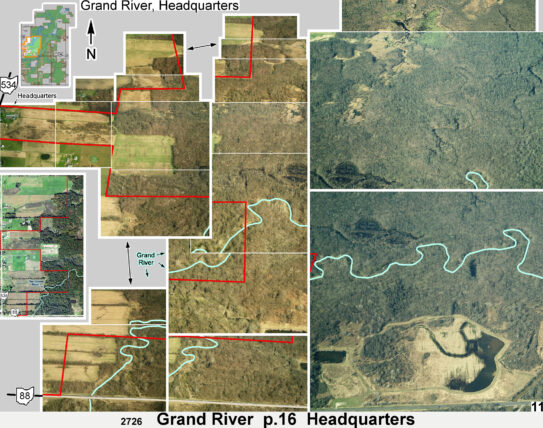 q Grand River – Ohio Hunting Maps – 1400+ page Map Guide to Public Lands