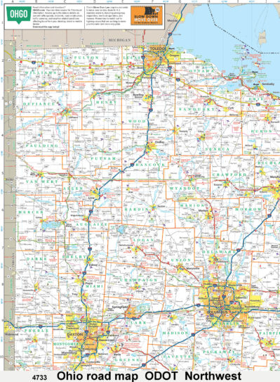 q Ohio Road Maps – Ohio Hunting Maps – 1400+ page Map Guide to Public Lands