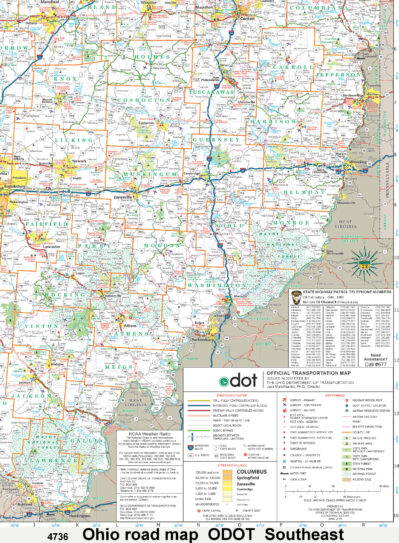 q Ohio Road Maps – Ohio Hunting Maps – 1400+ page Map Guide to Public Lands