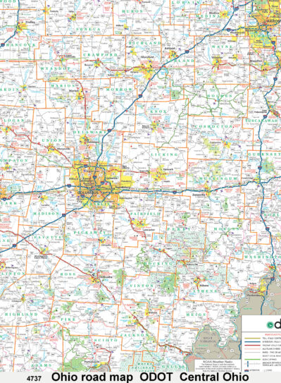 q Ohio Road Maps – Ohio Hunting Maps – 1400+ page Map Guide to Public Lands
