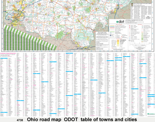 q Ohio Road Maps – Ohio Hunting Maps – 1400+ page Map Guide to Public Lands