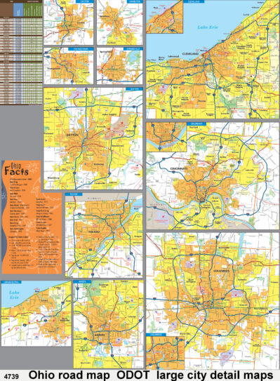 q Ohio Road Maps – Ohio Hunting Maps – 1400+ page Map Guide to Public Lands