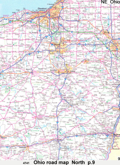 q Ohio Road Maps – Ohio Hunting Maps – 1400+ page Map Guide to Public Lands