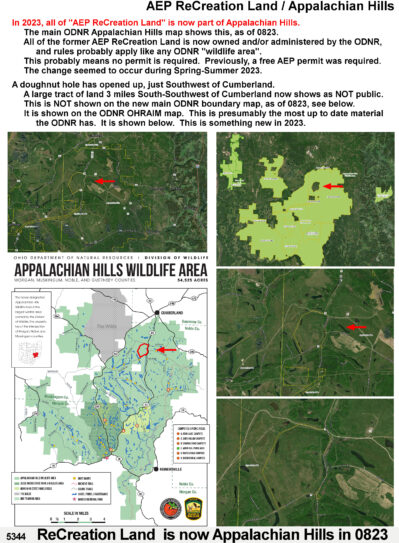 q ReCreation Land – Ohio Hunting Maps – 1400+ page Map Guide to Public ...
