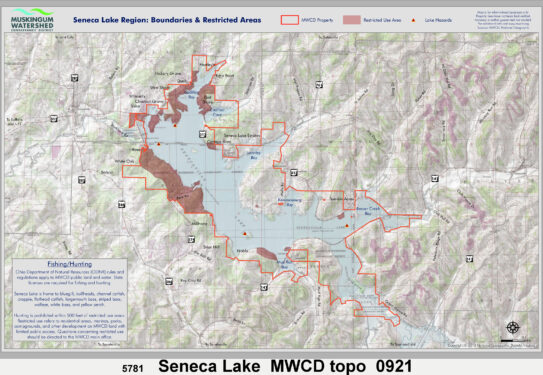 q Seneca Lake – Ohio Hunting Maps – 1400+ page Map Guide to Public Lands