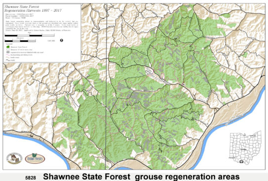 q Shawnee S.F. large – Ohio Hunting Maps – 1400+ page Map Guide to ...
