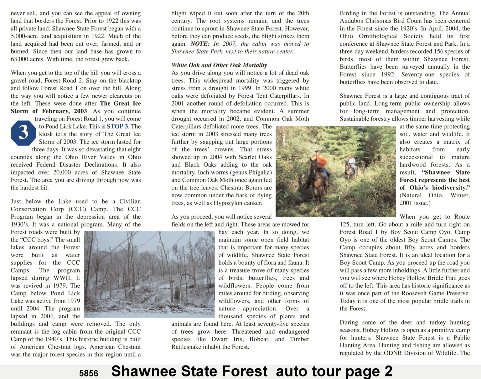 q Shawnee S.F. – Ohio Hunting Maps – 1400+ page Map Guide to Public Lands