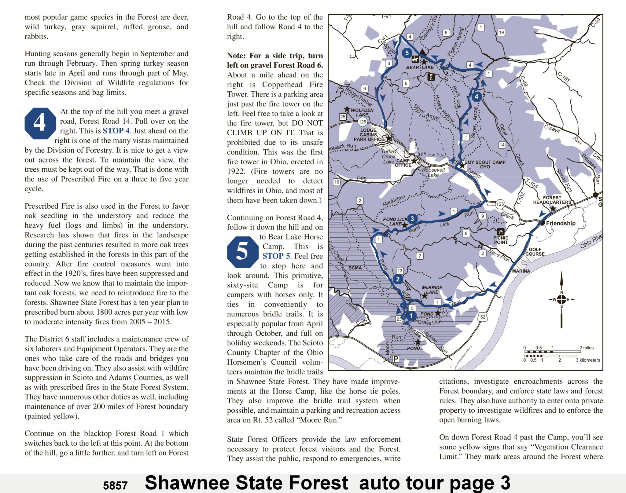 q Shawnee S.F. – Ohio Hunting Maps – 1400+ page Map Guide to Public Lands