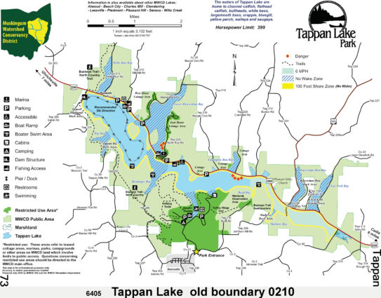 q Tappan Lake – Ohio Hunting Maps – 1400+ page Map Guide to Public Lands