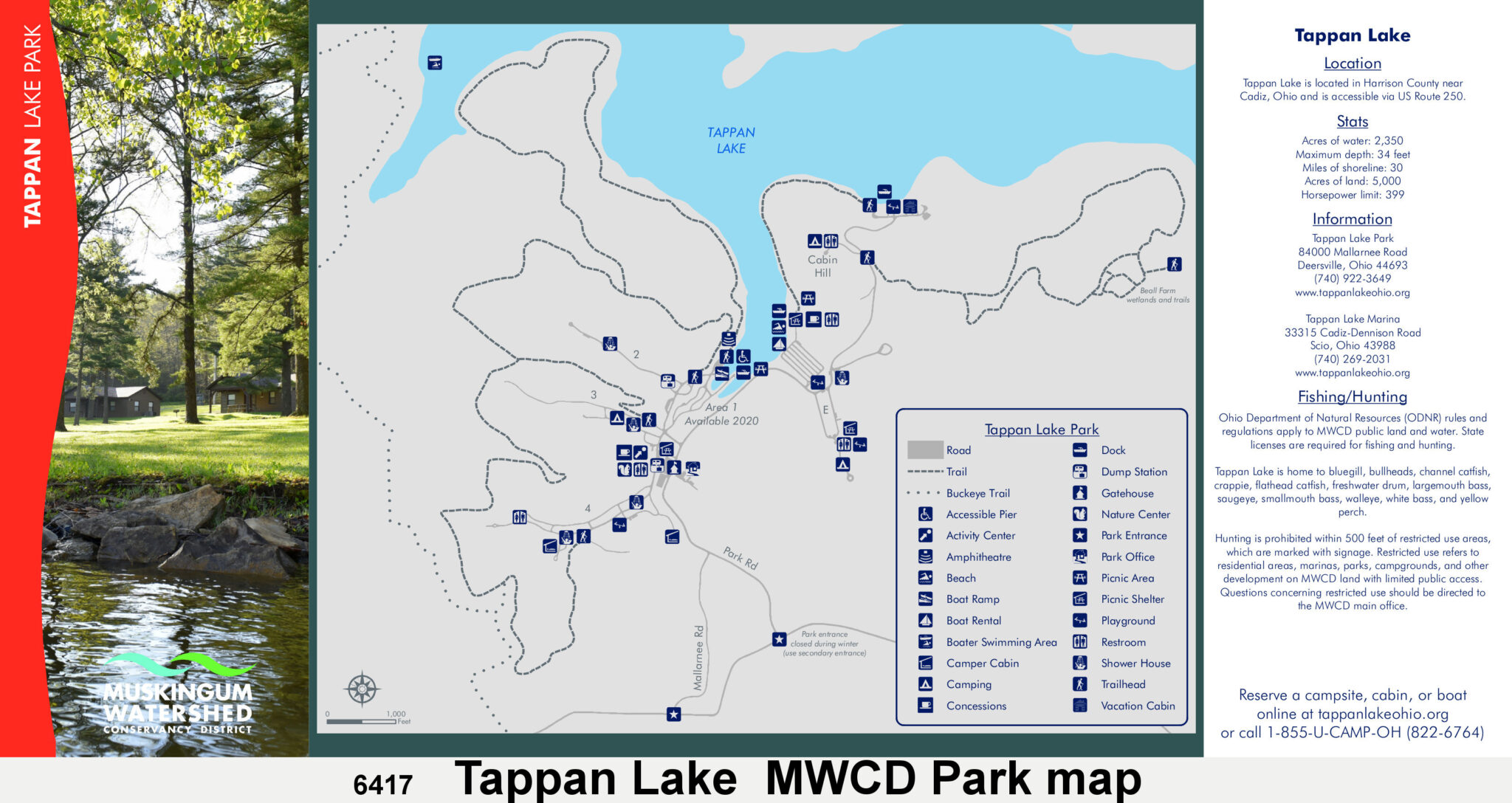 q Tappan Lake – Ohio Hunting Maps – 1400+ page Map Guide to Public Lands