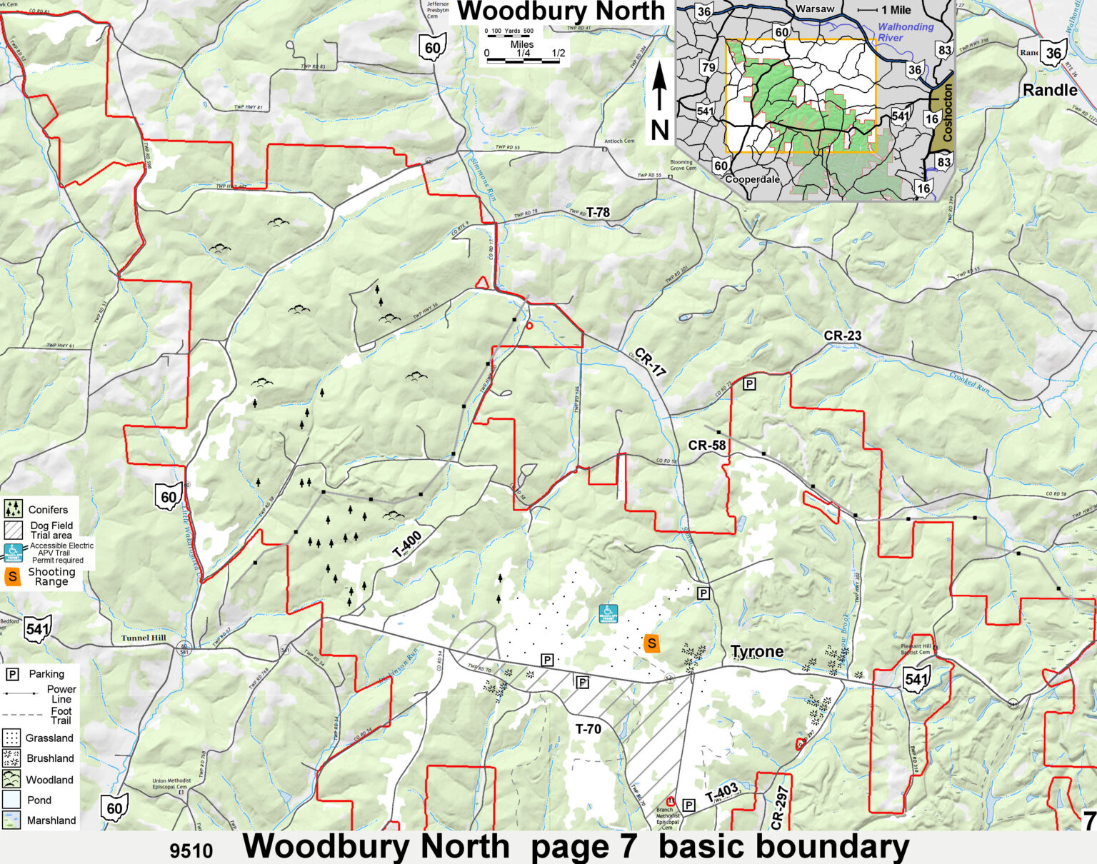 q Woodbury – Ohio Hunting Maps – 1400+ page Map Guide to Public Lands