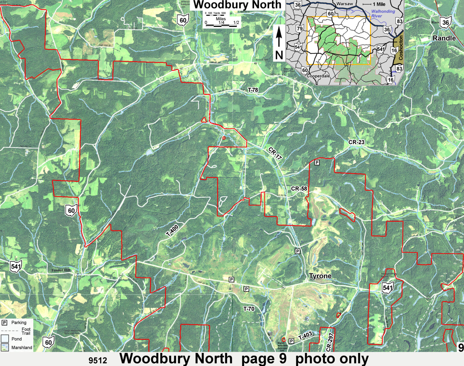 q Woodbury – Ohio Hunting Maps – 1400+ page Map Guide to Public Lands