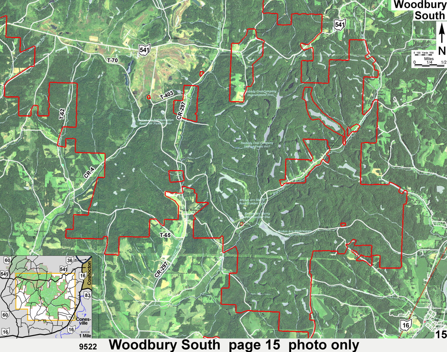 q Woodbury – Ohio Hunting Maps – 1400+ page Map Guide to Public Lands