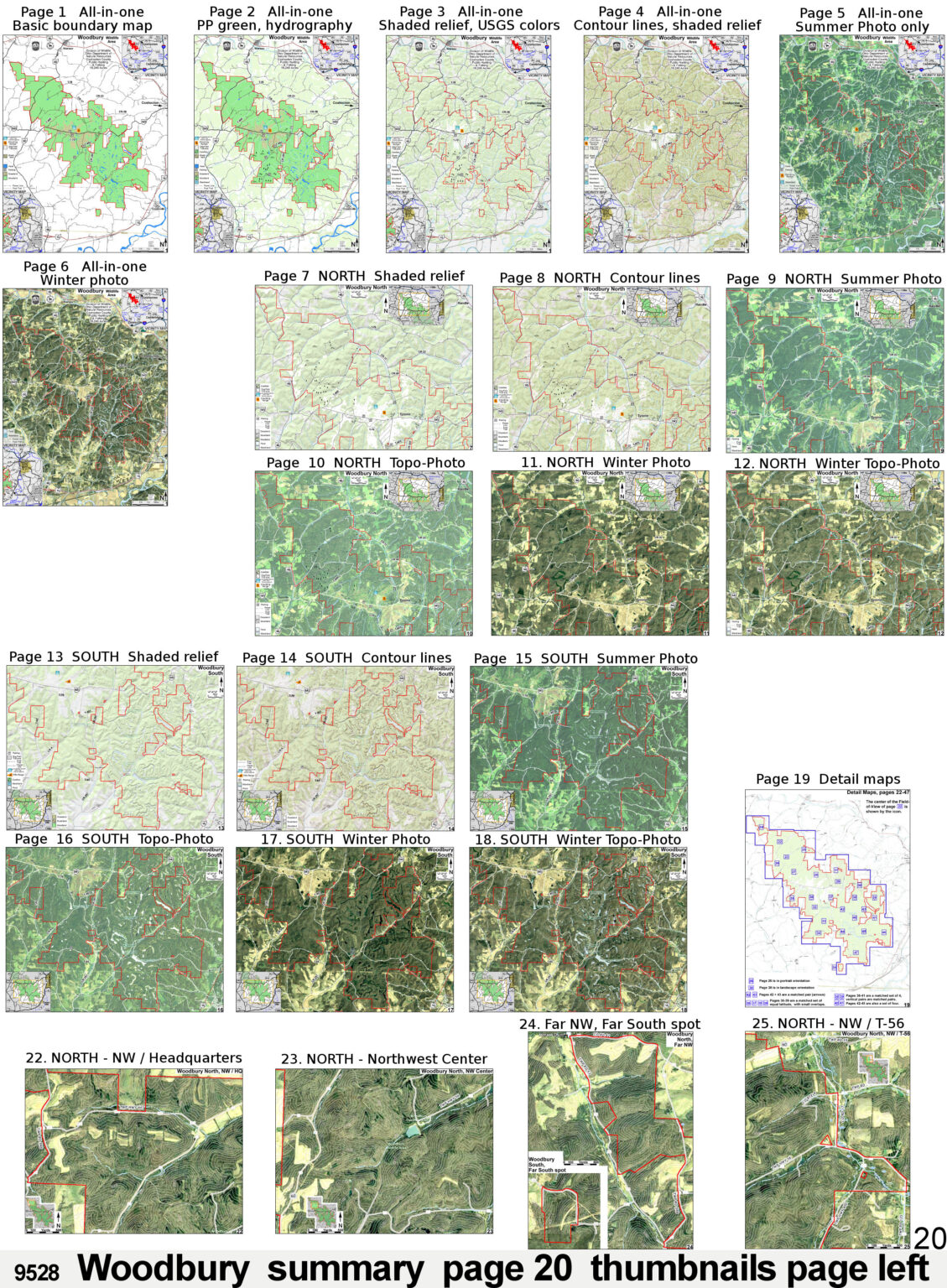 q Woodbury – Ohio Hunting Maps – 1400+ page Map Guide to Public Lands