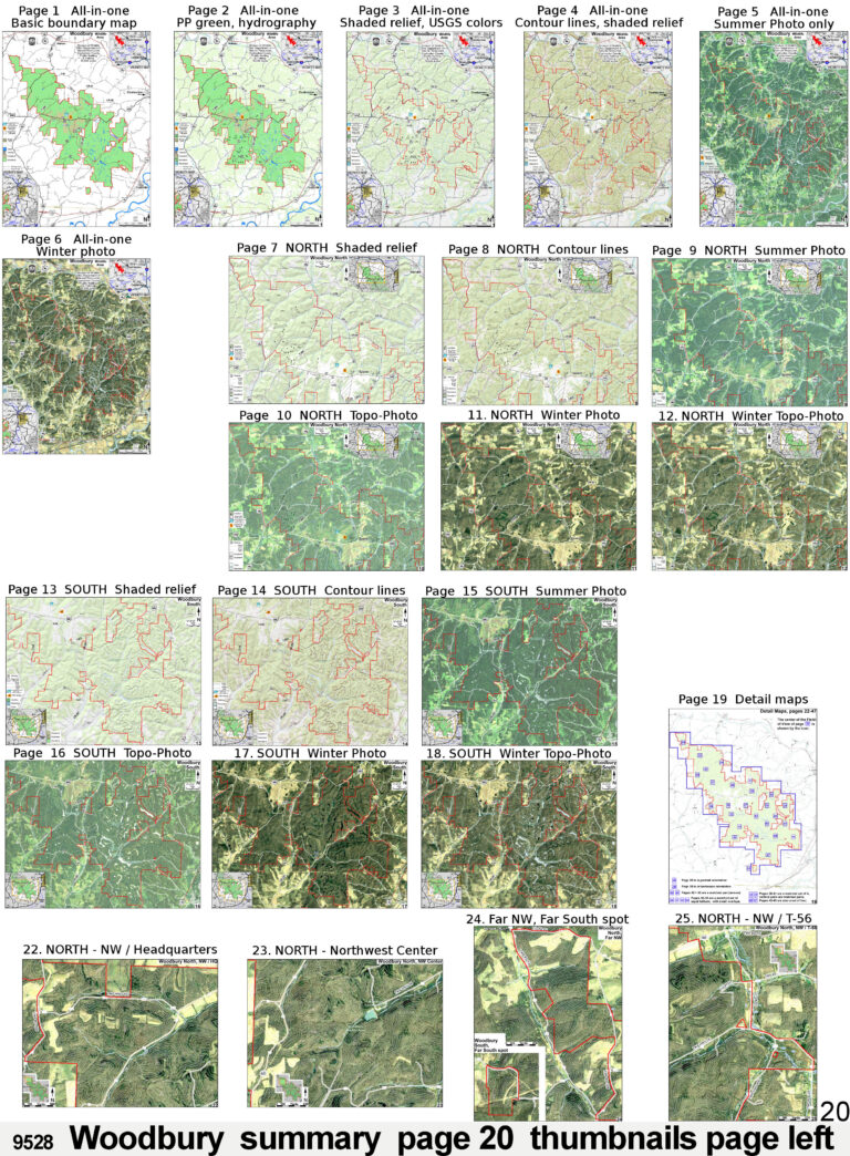 q Woodbury – Ohio Hunting Maps – 1400+ page Map Guide to Public Lands