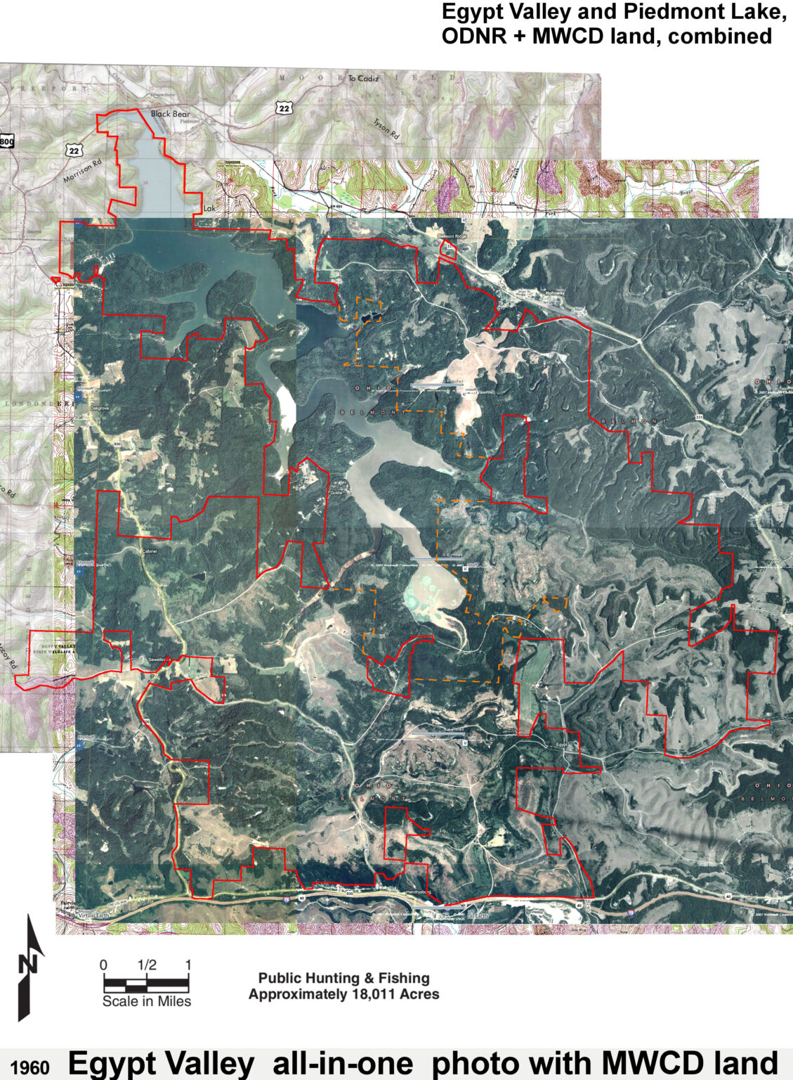 q Egypt Valley – Ohio Hunting Maps – 1400+ page Map Guide to Public Lands