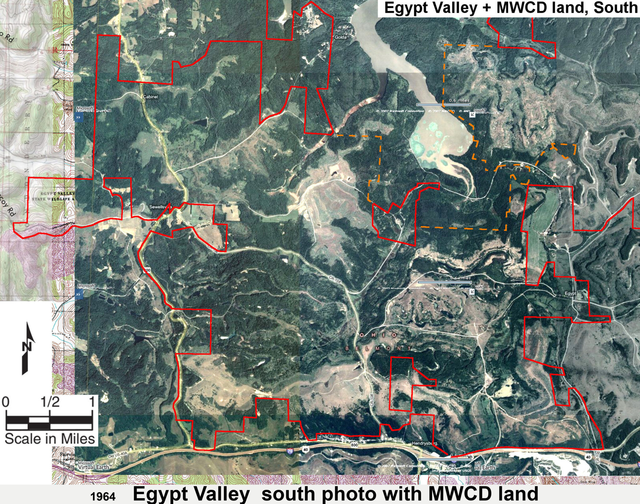 q Egypt Valley – Ohio Hunting Maps – 1400+ page Map Guide to Public Lands