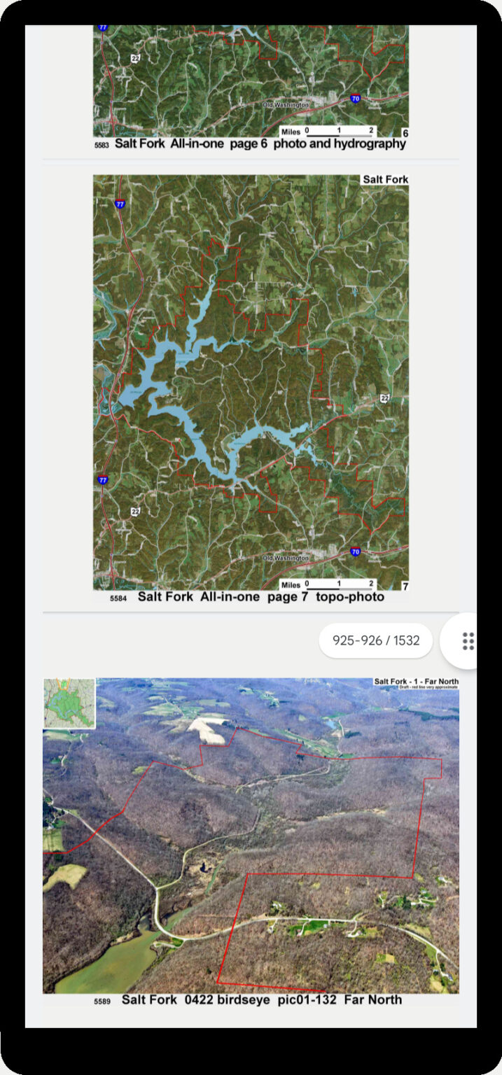 q Small PDF 0925 – Ohio Hunting Maps – 1400+ page Map Guide to Public Lands